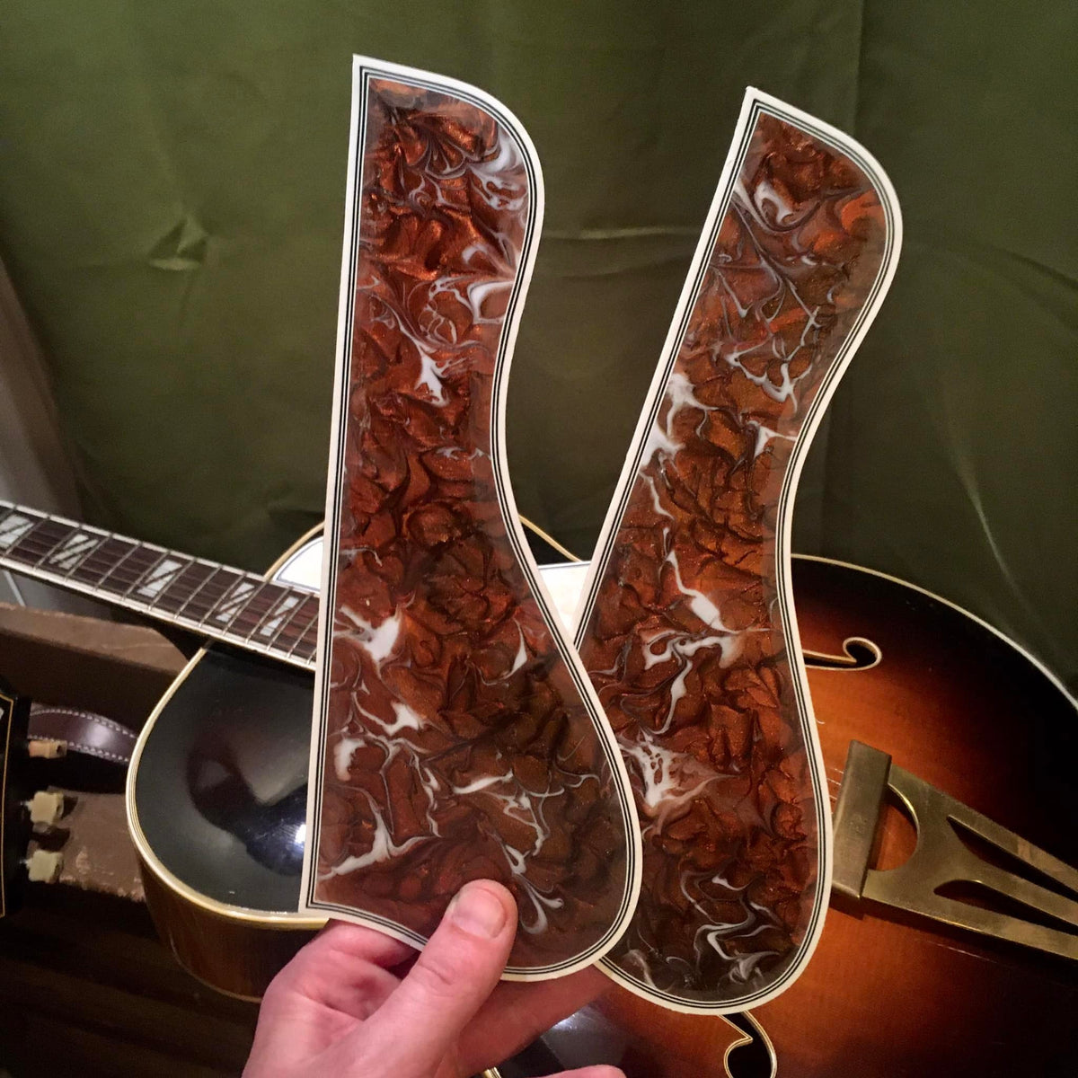 Gibson Super 400 Pickguard Replica Material – 1929 Pickguards